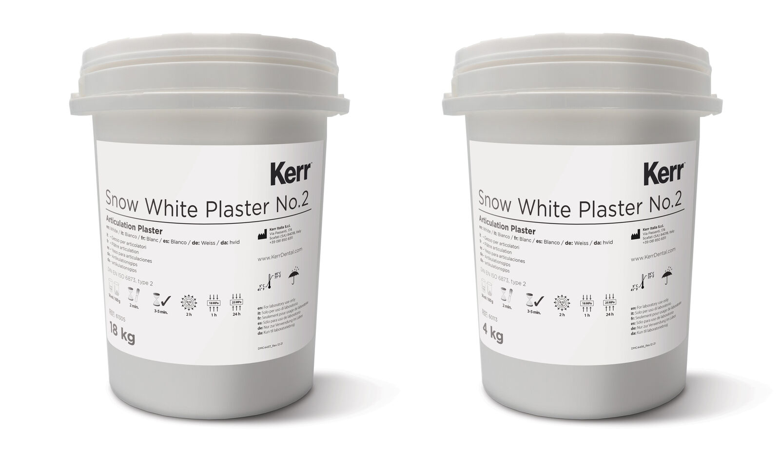 Snow White Plaster Kerr - Gessi