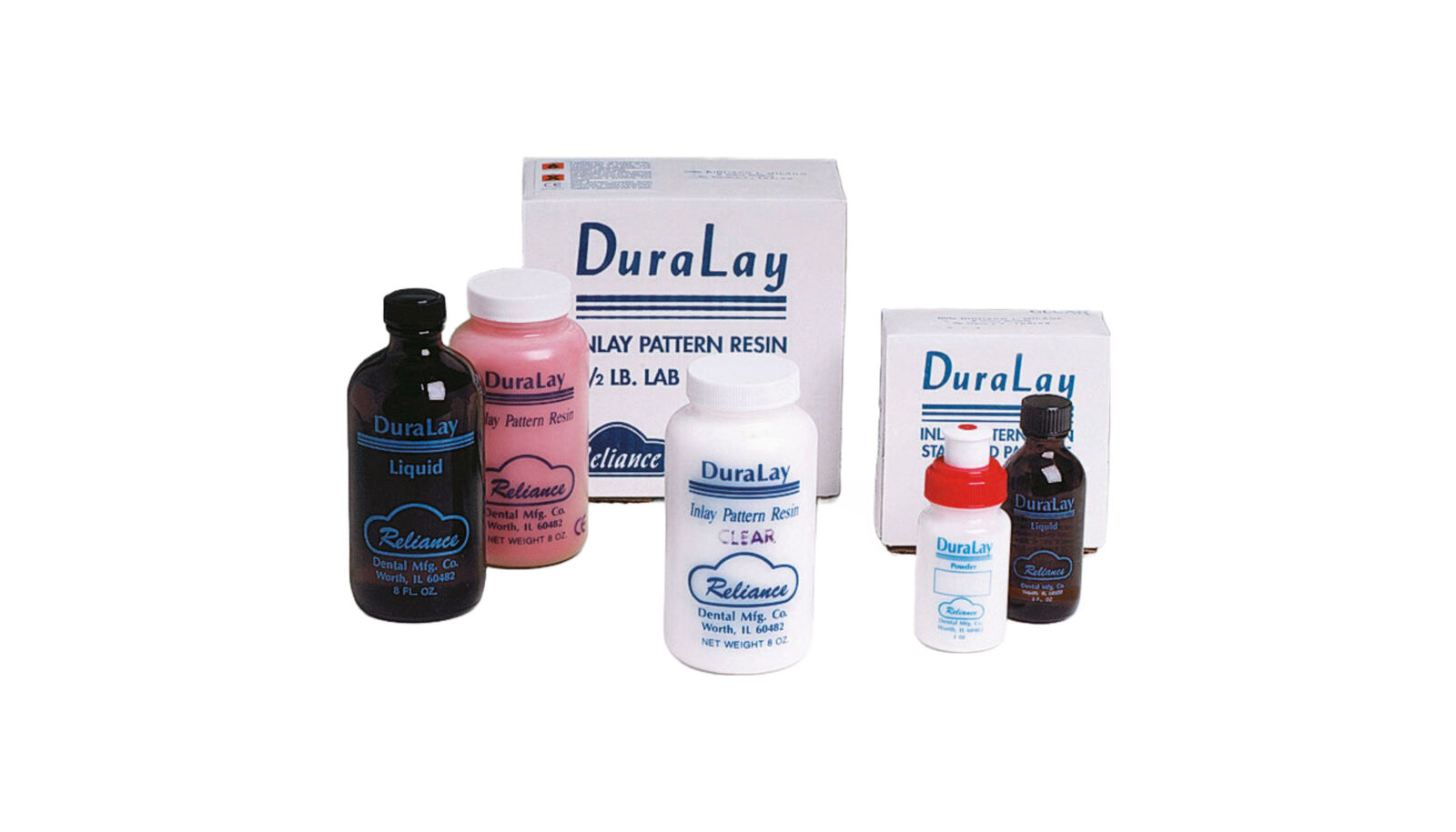 DuraLay Reliance - Resine e ribasanti per protesi