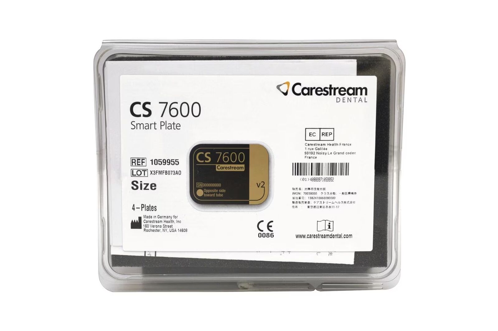 Lastre ai fosfori per CS 7600 Carestream - Videografia digitale