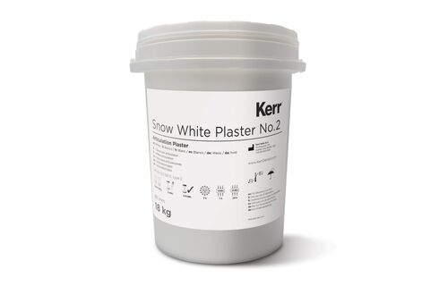 Snow White Plaster Kerr - Gessi