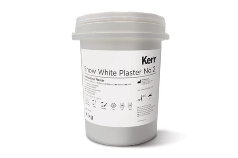 Snow White Plaster Kerr - Gessi